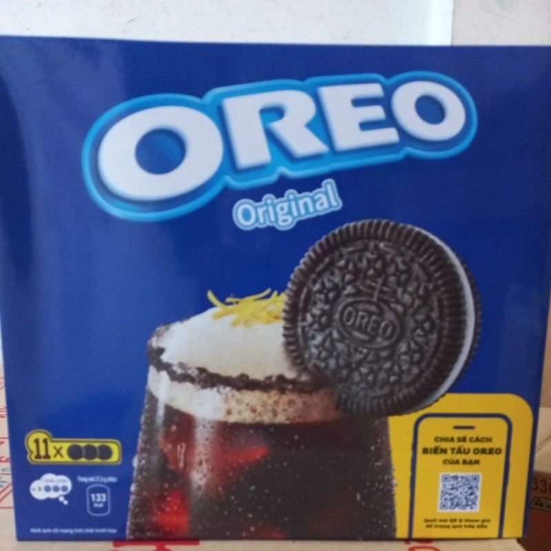 Oreo chocolate vanilla cookies 303,6g (11 packs * 27,6g) | Shopee Malaysia