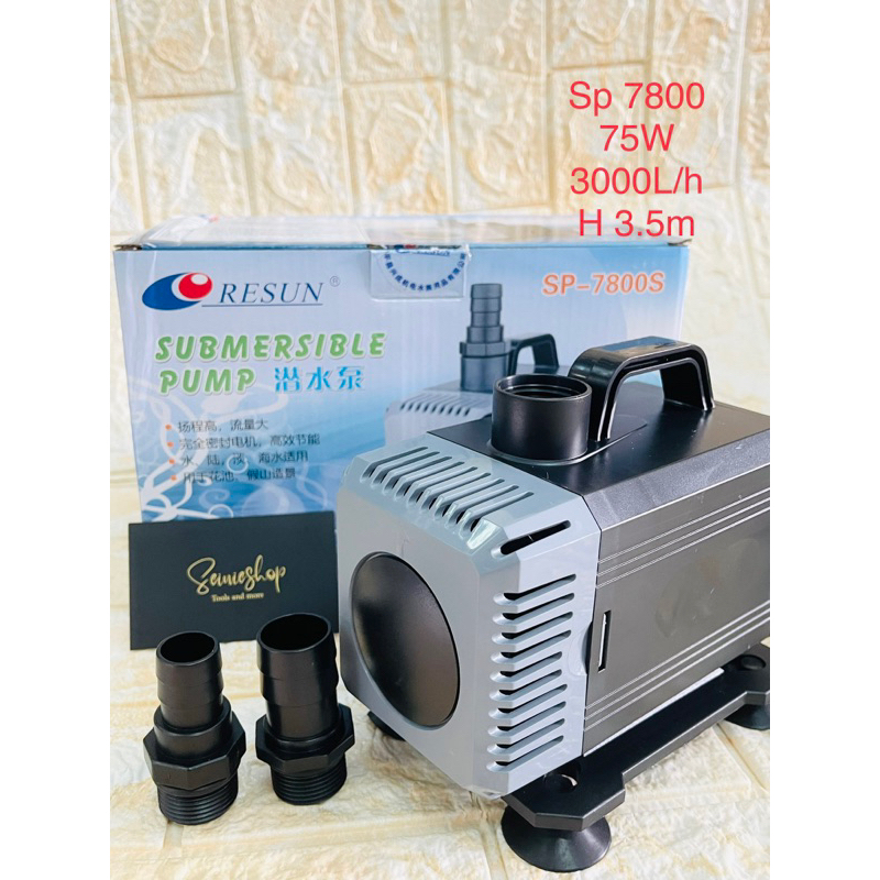 Resun SP7800/ Sp6000 submersible fish tank pump | Shopee Malaysia