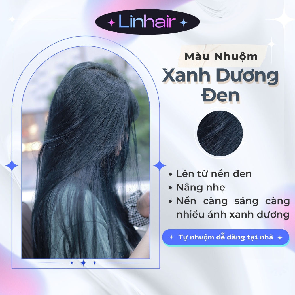 OXY Blue BLACK hair dye comes with dyeing aid oxygen, hair dye tools ...