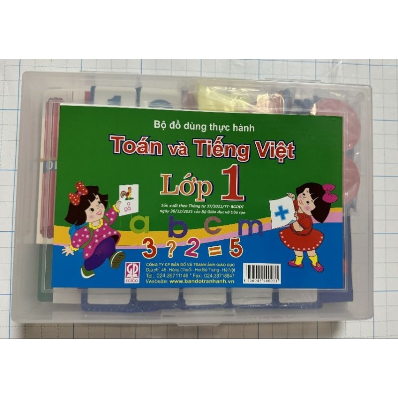 Grade 1 Math and Vietnamese Practice Set .( T,a,b, D) | Shopee Malaysia