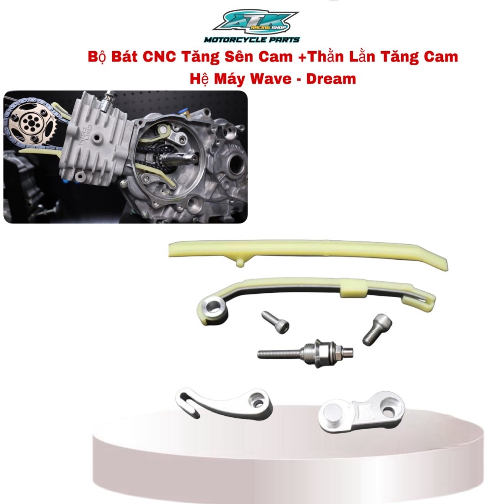 Cnc Cam Chain Booster Set Using Cam Booster Lizard for Wave -Dream-Cub ...