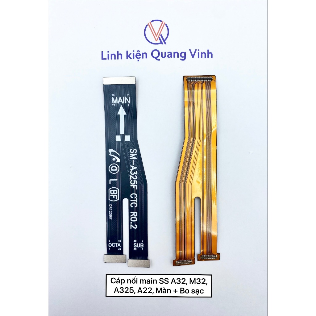 Main connection cable SS A32, M32, A325, A22, Screen + Charging board ...