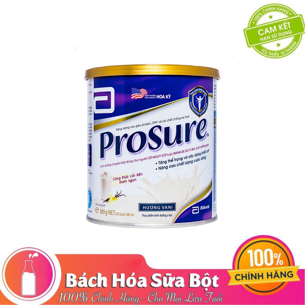 (Combo) Abbott Prosure Powdered Milk for Cancer People 380g | Shopee ...