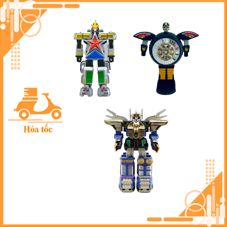 Model DX Ohranger Robo - Genuine Bandai - Chouriki Sentai Ohranger ...
