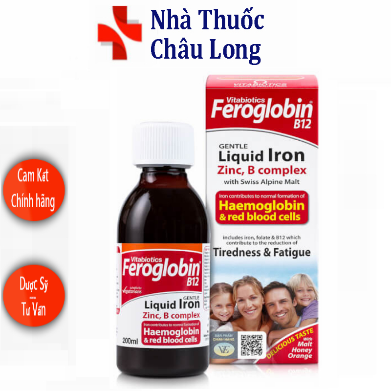 Feroglobin B12 Vitabiotics iron syrup helps increase hematopoiesis and ...