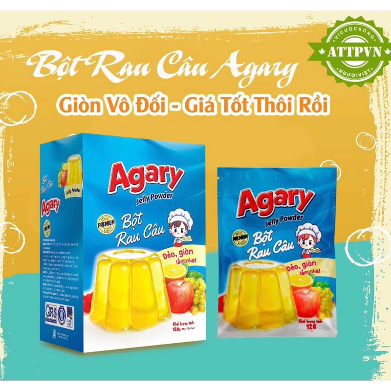 (Raw) Agary BKB Delicious Crispy Jelly Powder Box Of 10 Packs * 12 ...