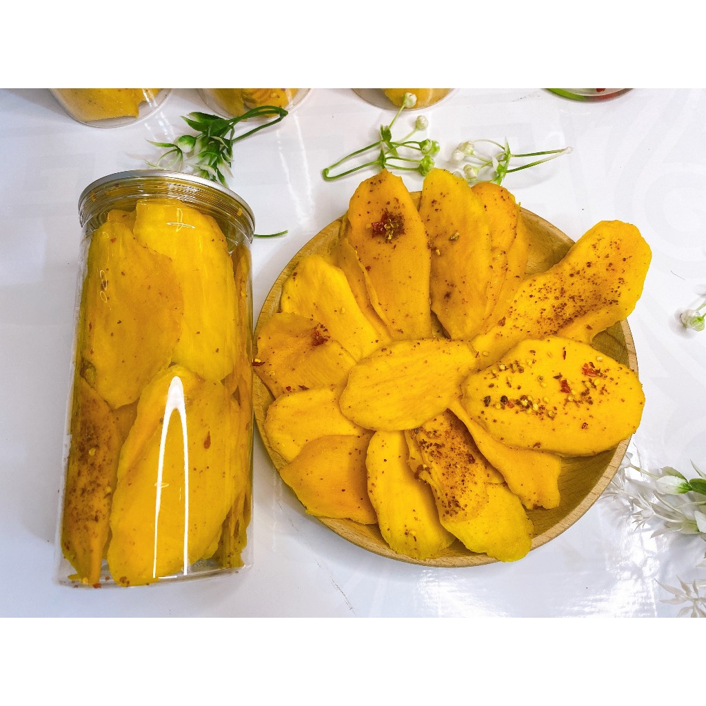 Dried Mango with Salt and Chili, Whole Pieces, Naturally Sweet, Soft ...