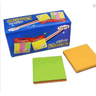 100 pcs sticky notes 5 colors 76x51mm. | Shopee Malaysia