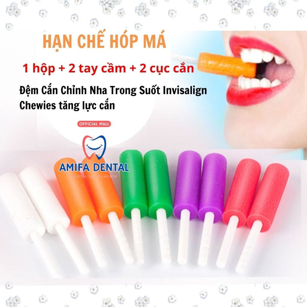 Orthodontic Bite Pad - Chewies - Braces Tray Bite - Transparent ...