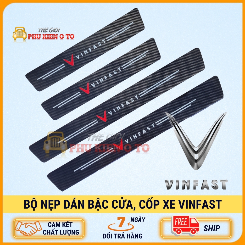 Vinfast - Set of anti-scratch stickers with VINFAST Logo to protect ...