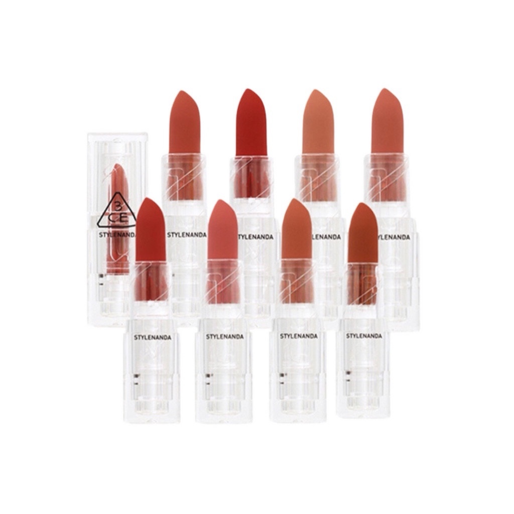 3ce SOFT MATTE LIPSTICK Smooth, Light Lips, Good Color Grip 3.5G ...