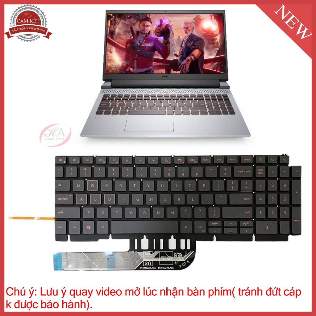 Dell G15 5515 Ryzen Edition Keyboard | Shopee Malaysia