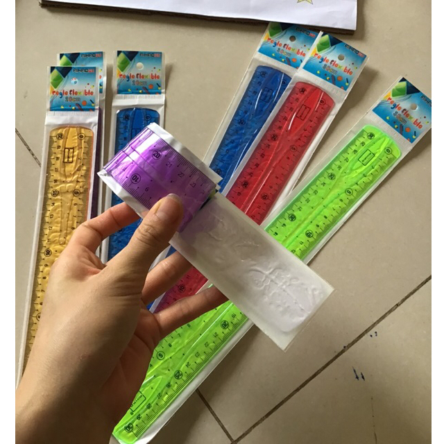 Beautiful flexible rulers of all sizes - flexible plastic rulers ...