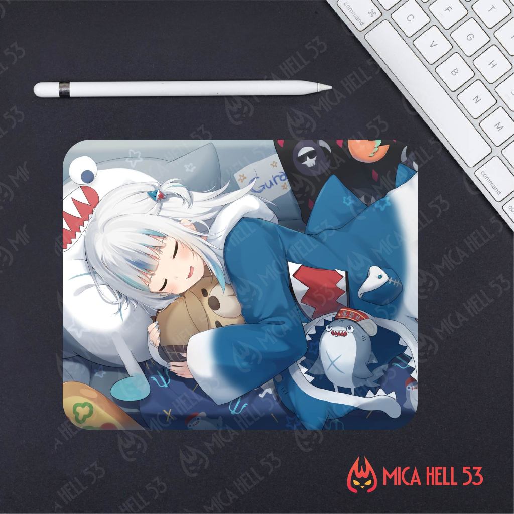 Hololive Gawr Gura Mouse Pad Computer Mouse Pad Anime Manga MP05 ...