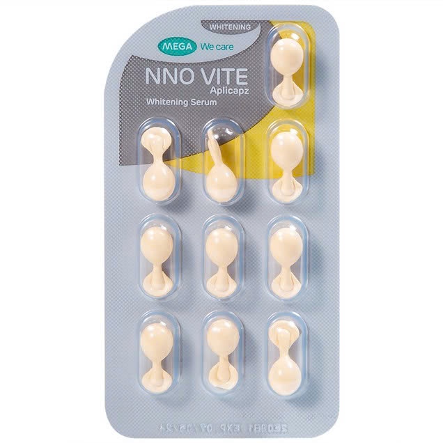 Nno Vite Whitening Serum Soft Capsules Whitening Serum combination skin ...