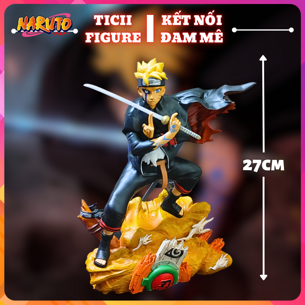 Limited 3D printed BORUTO TWO BLUE VORTEX Resin Model - Naruto Figure ...