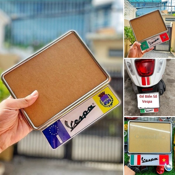 License Plate Base for Vespa Models | Shopee Malaysia