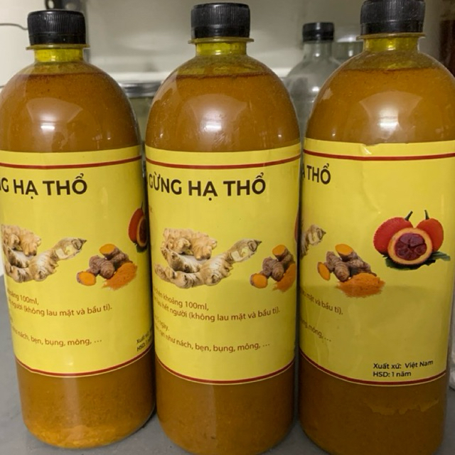Gac ginger turmeric wine base for postpartum mothers (1000ml bottle ...
