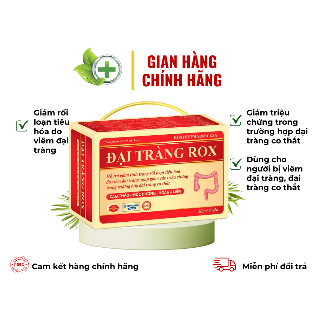 Rox Colon Box Of 30 Tablets - Reduce Digestive Disorders, Reduce ...