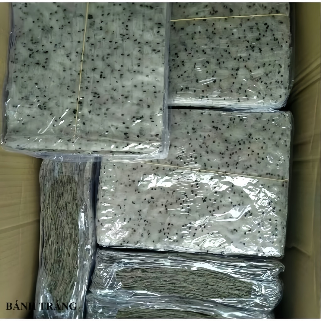 Soft and Flexible Dip Black Sesame Rice Paper 20 PCS/Bundle Type 1 ...