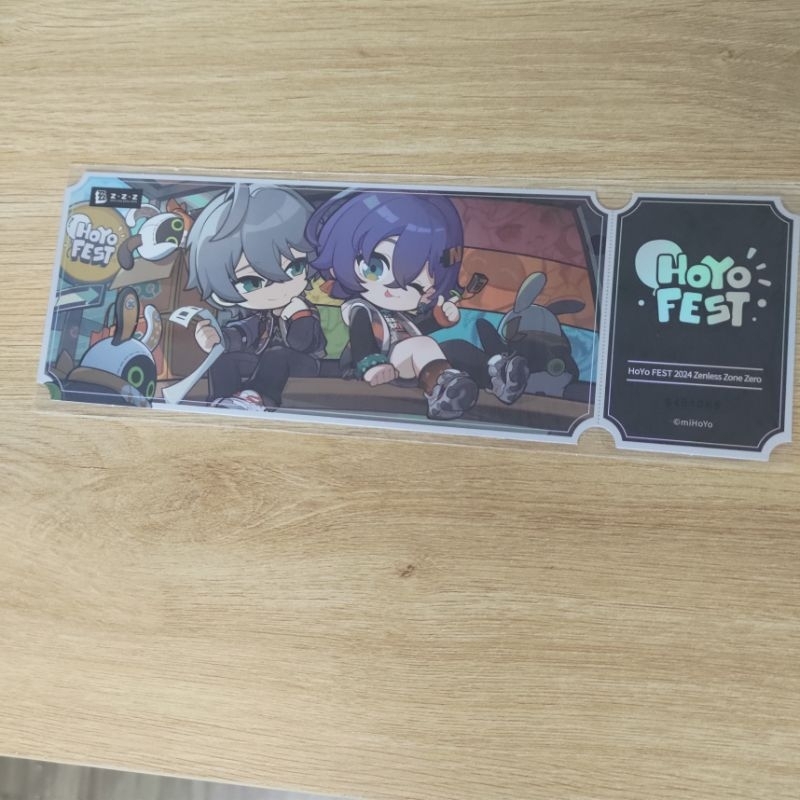 (Hoyofest) Ticket Zenless Zone Zero - Zzz hologram Ticket | Shopee Malaysia