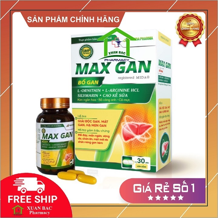 Max gan liver detox pills clear heat, detoxify, lower liver enzymes ...