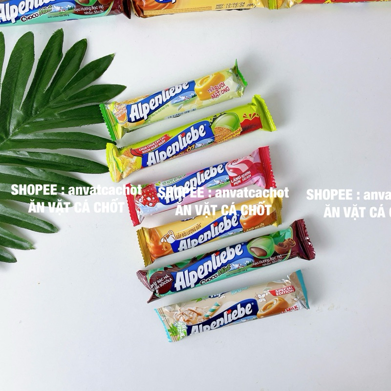 Smooth Alpenliebe fat candy bars, HARD CANDY of all flavors (32g bar ...