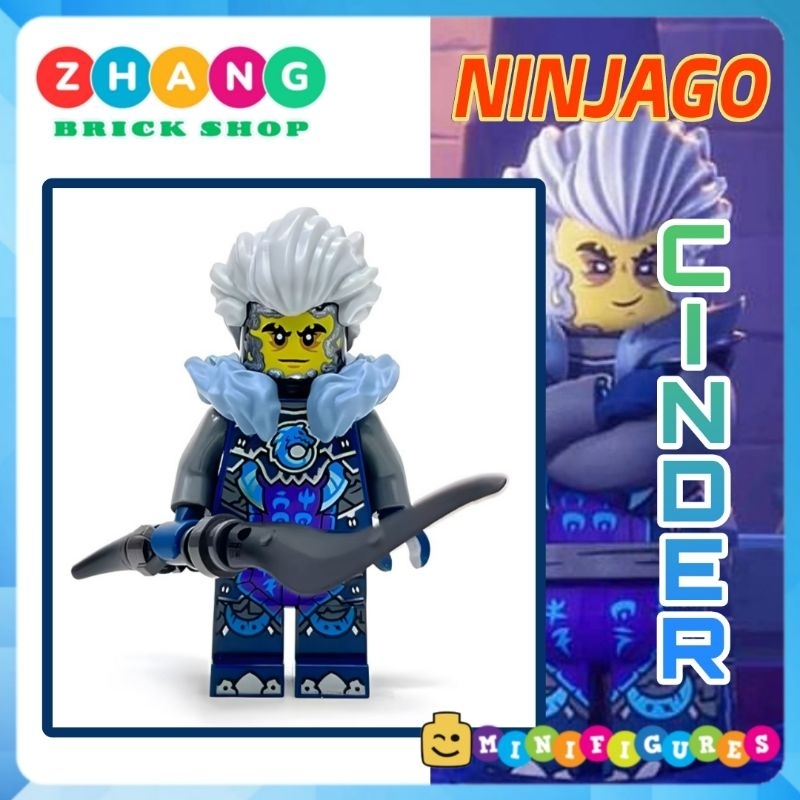 Dragons Rising 2 Minifigures Ninjago Cinder Villain | Shopee Malaysia