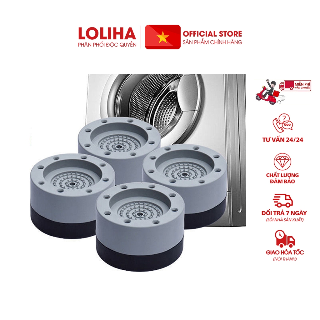 Set of 4 silicone washing machine stands (NORMAL TYPE) | Shopee Malaysia