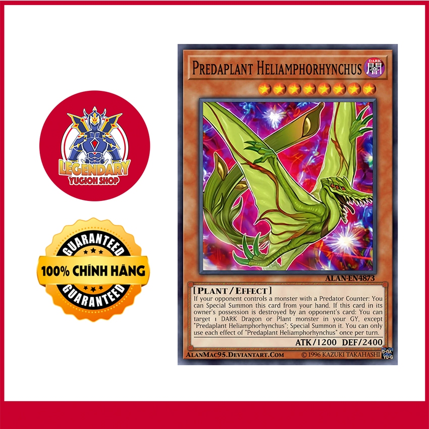 [Genuine Yugioh Card] Predaplant Heliamphorhynchus | Shopee Malaysia