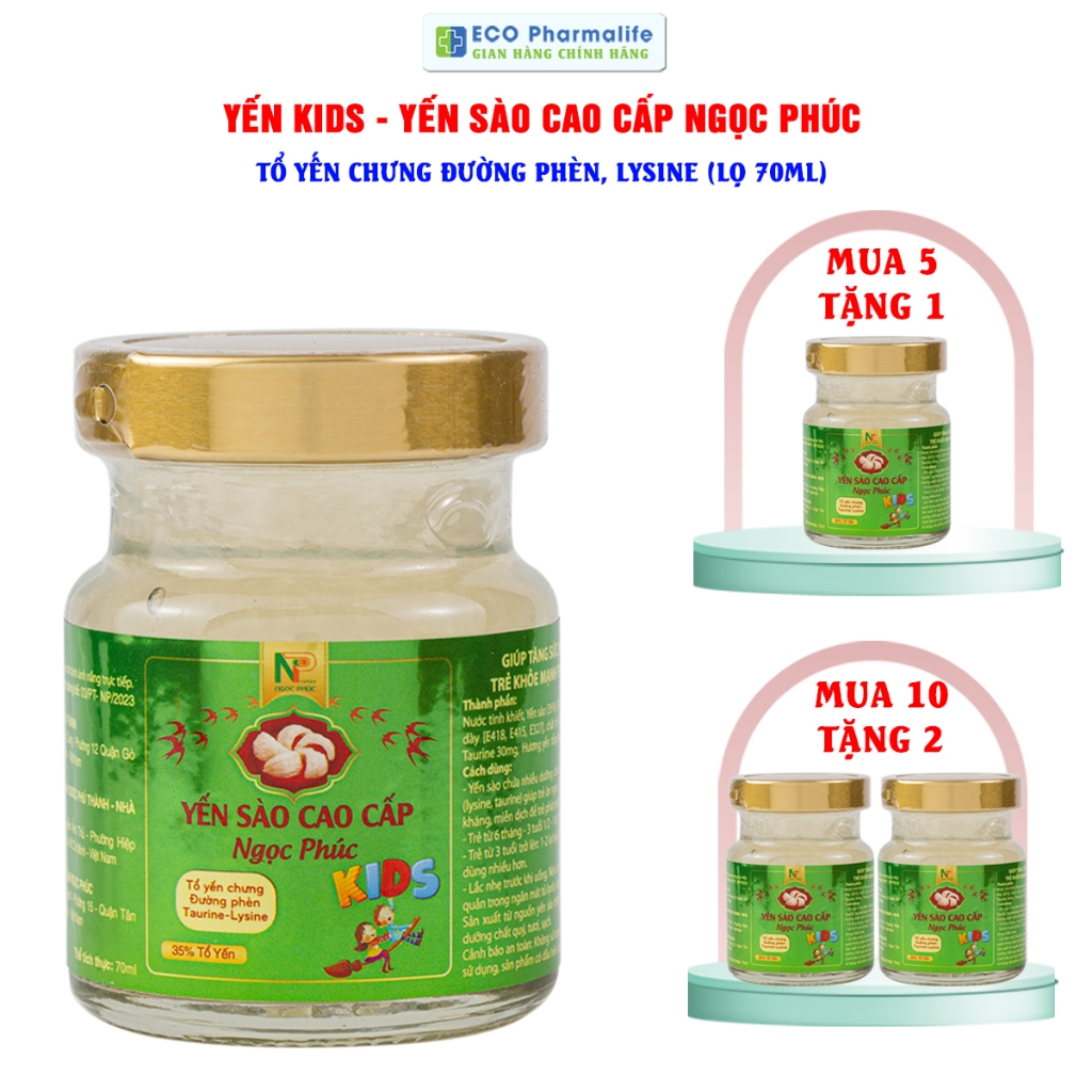 Kids Ngoc Phuc Bird's Nest - Bird's Nest for Children (35% Bird's Nest ...