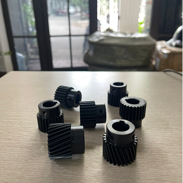 Cross gear 1.25m 25 (tooth) and straight gear 1.25m (25 teeth) | Shopee ...