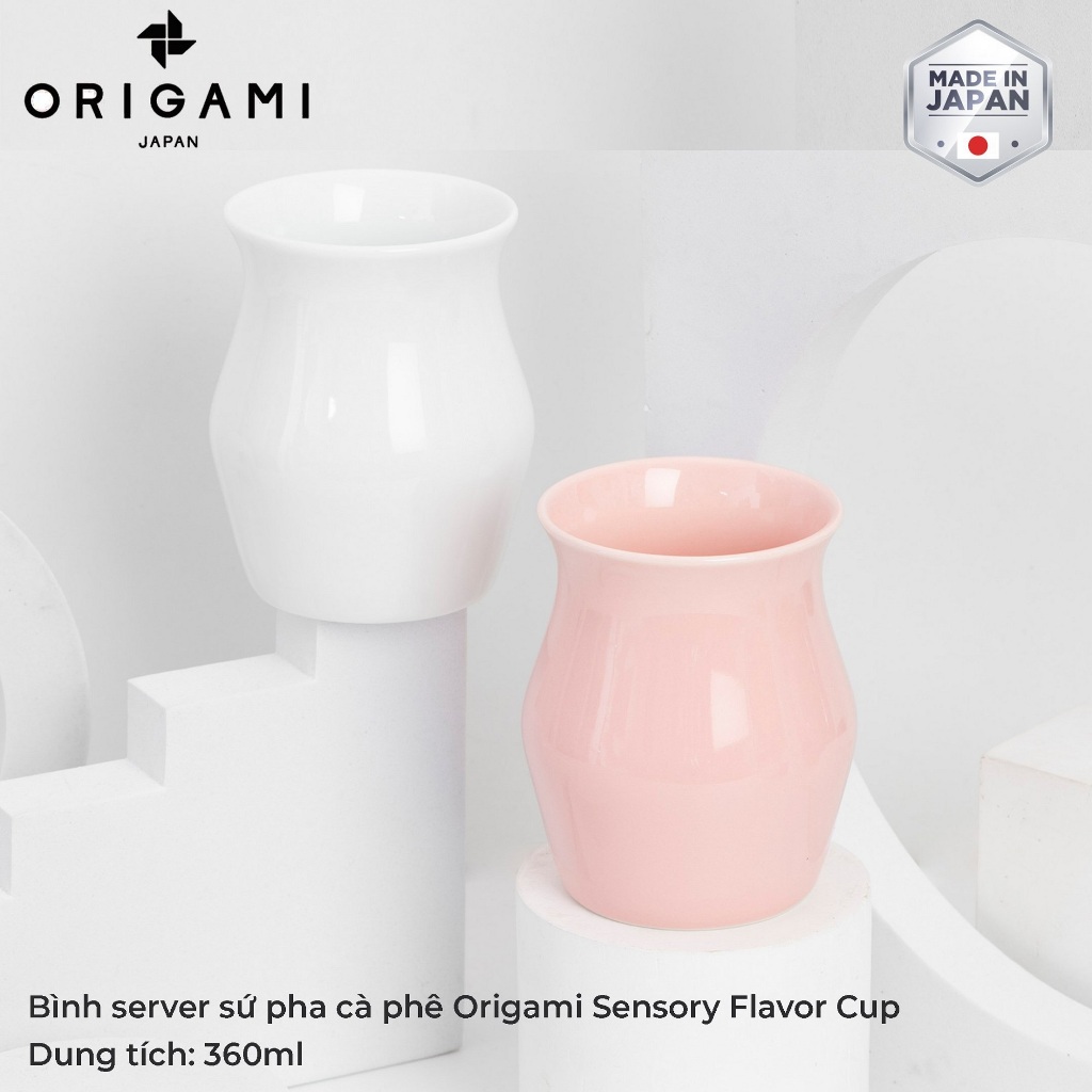 [Origami Japan] Volcano Origami Sensory Flavor Cup Ceramic Coffee Tea ...