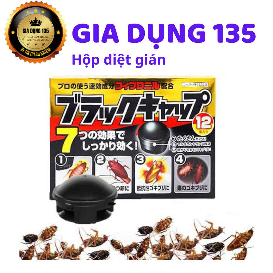 Japanese cockroach killer box of 12 completely non-toxic cockroach ...