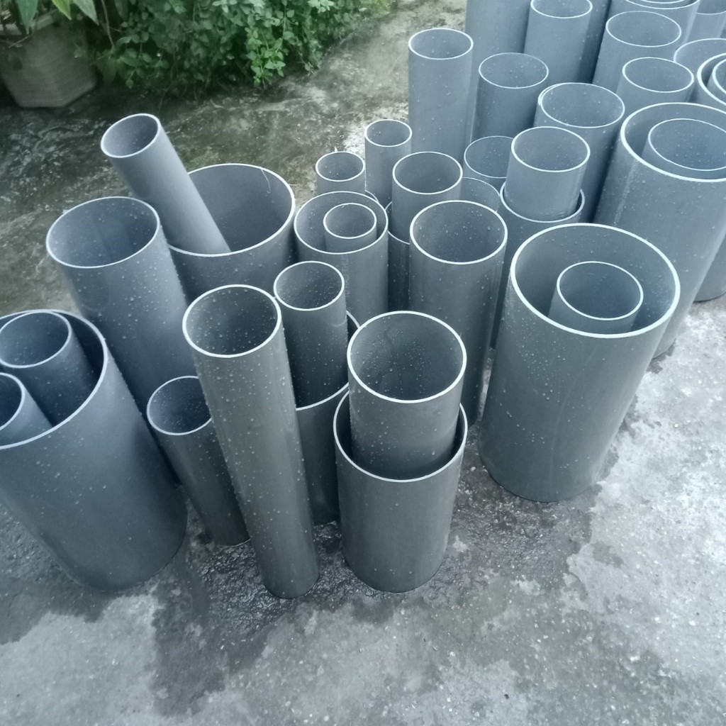 140mm non-PVC pipe cut into short sections from 70cm-100cm | Shopee ...