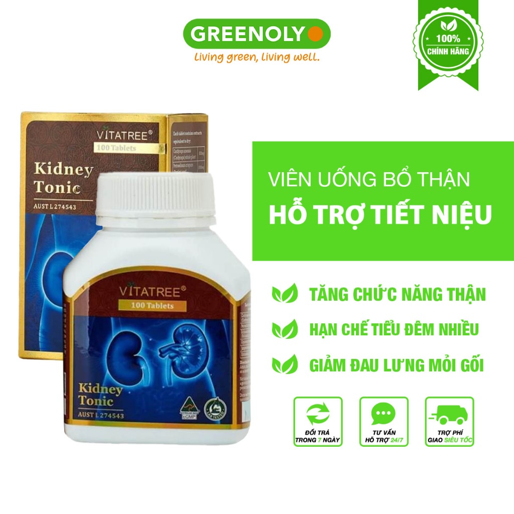 Vitatree Kidney Tonic Oral Tablets Help Nourish The Kidneys, Rinse The ...