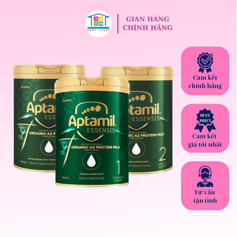 Aptamil Esensis organic Australian Milk Powder 1, 2, 3 For Babies From ...