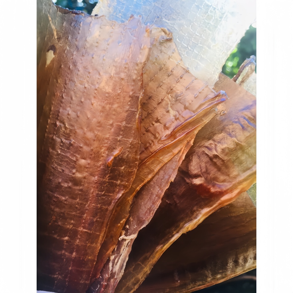 Fish Skin Salad Drying Dried Bran Squeezed Crispy Mixing Salad 100g ...