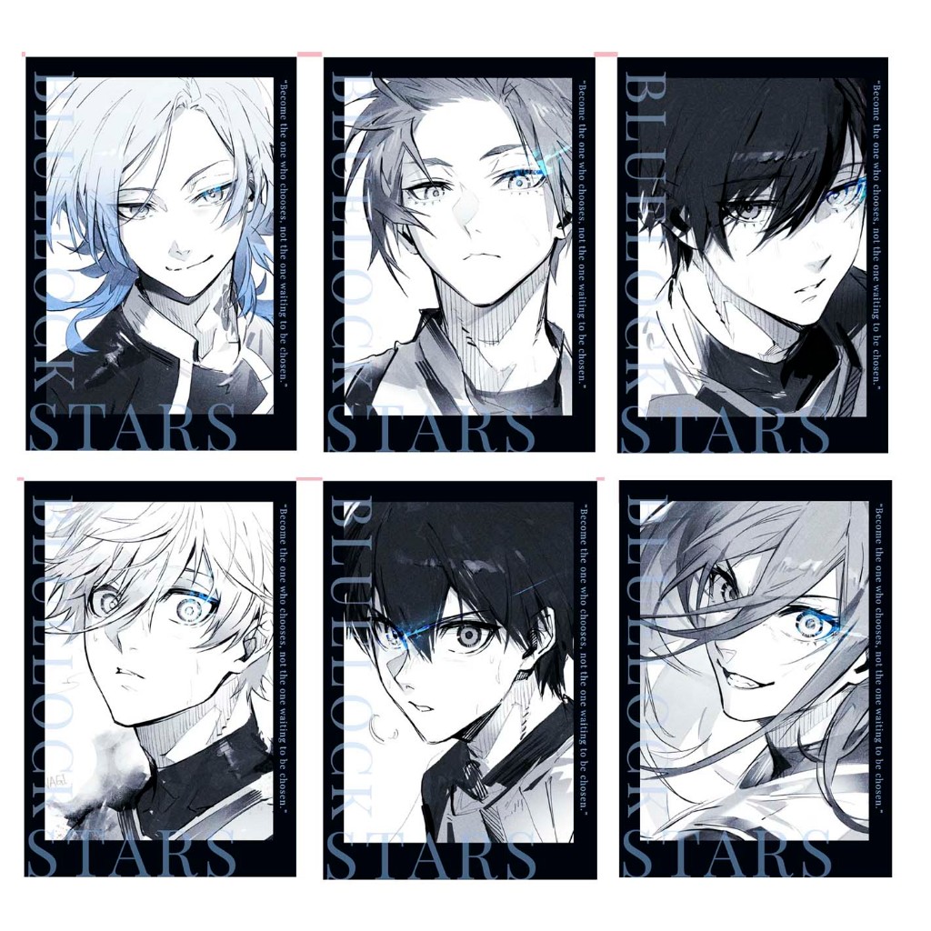 Bluelock Stars Collection Itoshi Rin Itoshi Sae Michael Kaiser Chigiri ...
