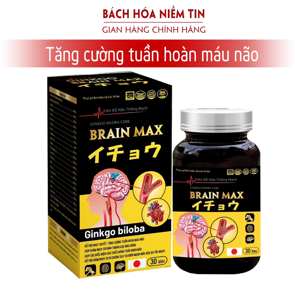 Ginkgo Biloba Cere Brain Max Brain supplement dissolves blood clots ...