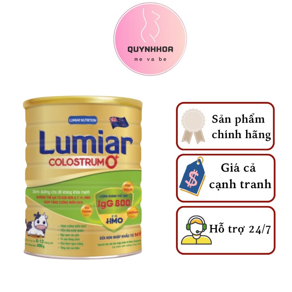 Lumiar Colostrum 0+ Powdered Milk From Colostrum (0-12 months) 400g ...