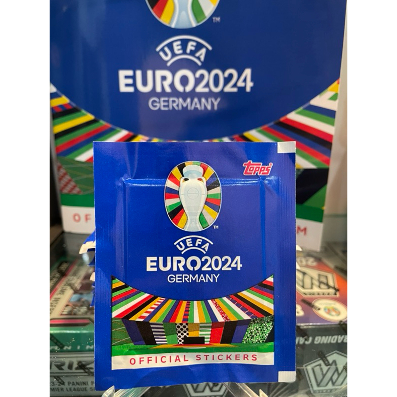 Topps Euro Sticker 2024 Genuine Soccer Card Package (HOT Item ...