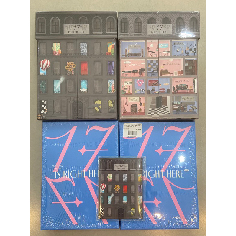 Seventeen 17 is right here photo album (selected version) | Shopee Malaysia