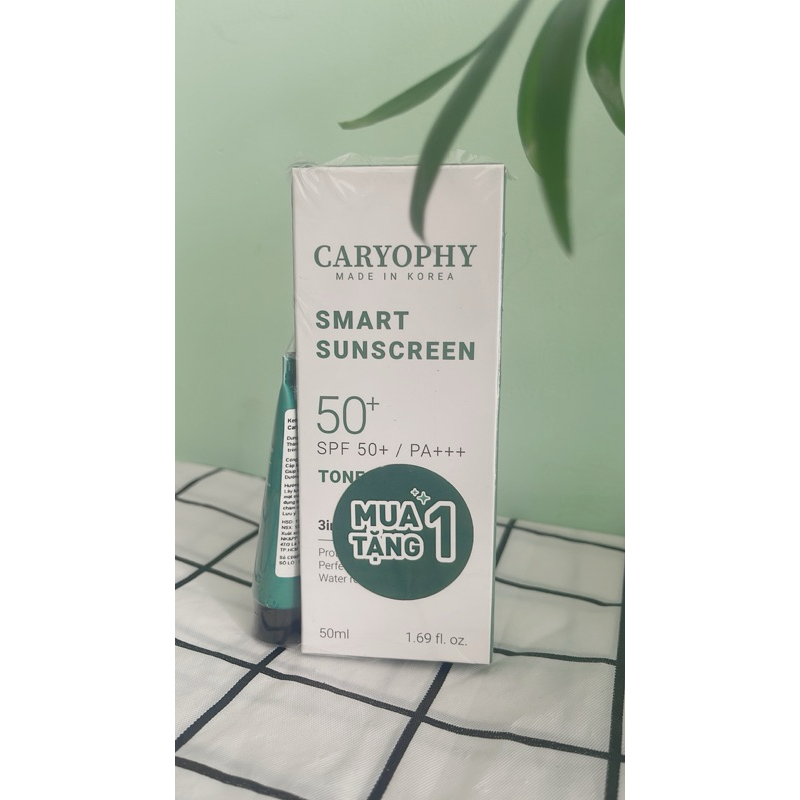 (Genuine) Caryophy Smart Sunscreen Tone Up SPF50+ PA+++ | Shopee Malaysia
