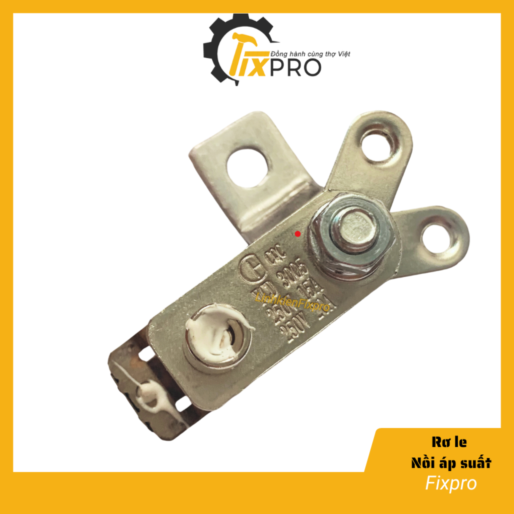 Pressure cooker Relay 15A - 20A 250V, short shaft bimetallic Relay with ...