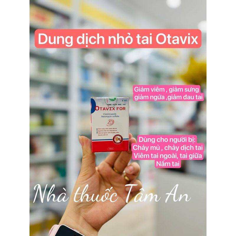 Otavix ear drops (ear fungus, otitis media, otitis externa...) | Shopee ...