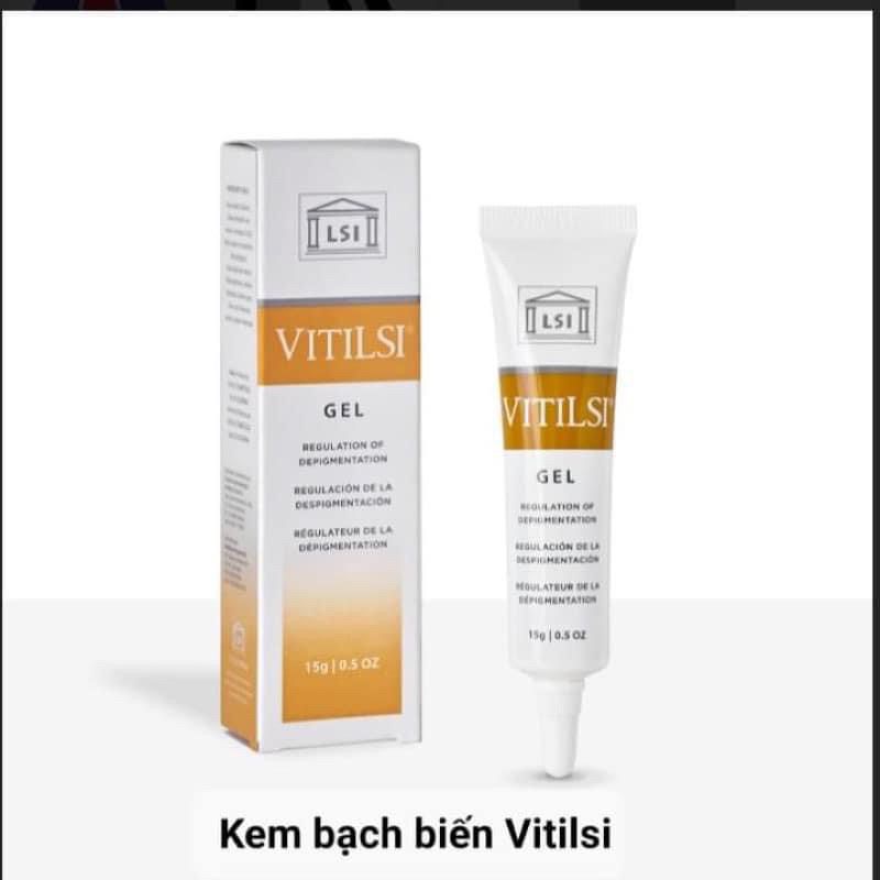 Vitiligo Gel, Supports Skin Pigmentation Regeneration Vitilsi Gel 15g ...