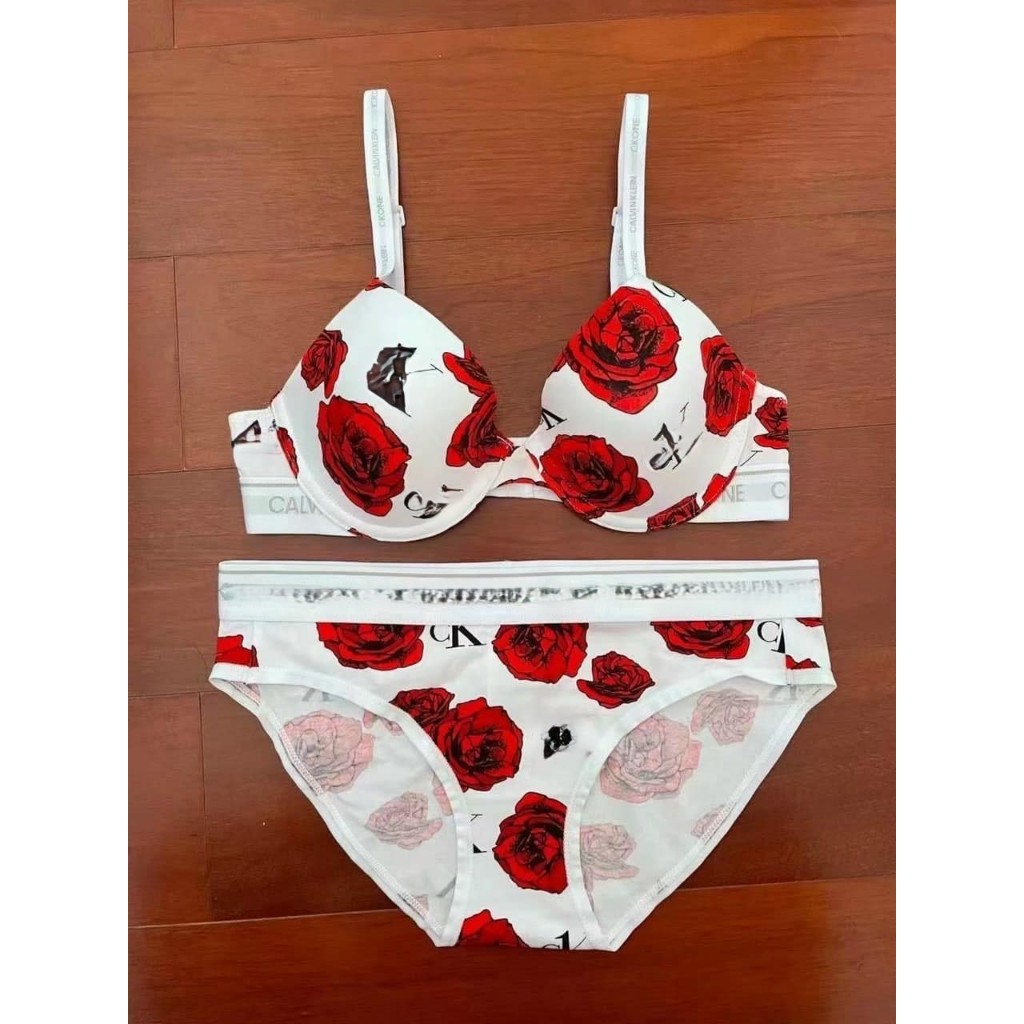 Cannin KLE Underwear Set with 2cm thick foam underwire - bra Set with ...