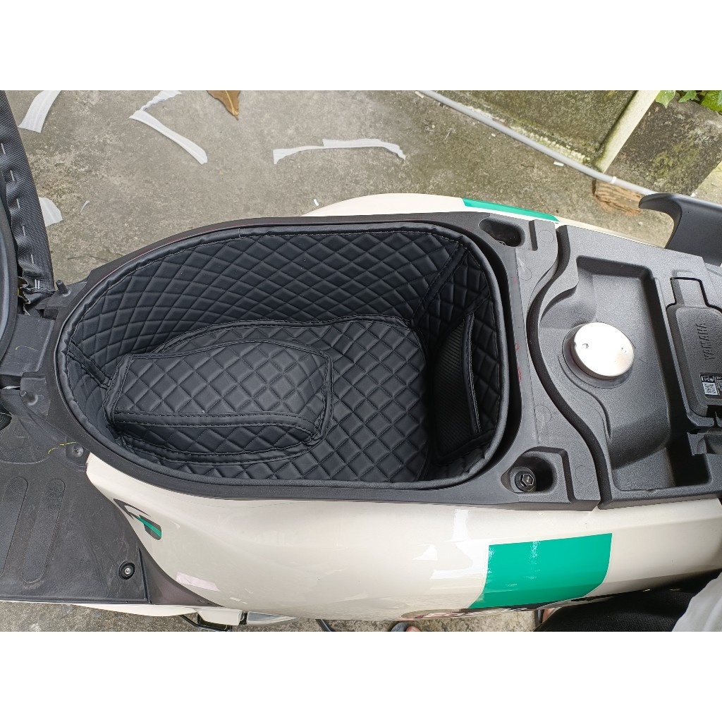 Leather trunk lining for Yamaha Fazzio 125 2023 and 2024, with ...