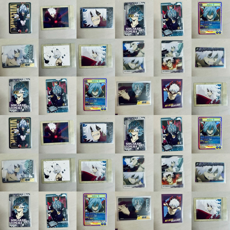 [Genuine] Shigaraki Tomura MHA My Hero Academia Character Card | Shopee ...